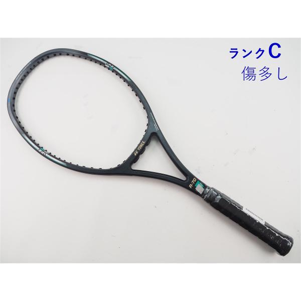 商品名：ヨネックス レックスキング 70(SL3)/YONEX R-70(SL3)分類／ランク：中古テニスラケット/C:目立つ傷多しフェイス面積：92平方インチ長さ：27.0インチフレーム厚：18mm重量：328ｇ（フレームのみ）張り上げガ...