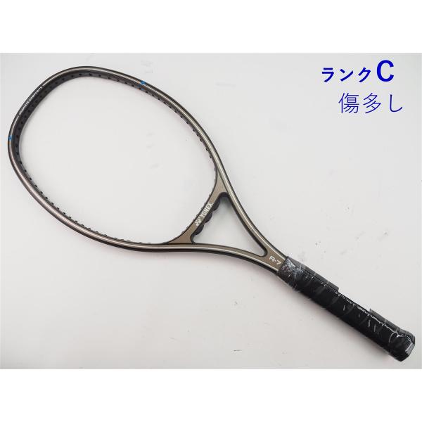 商品名：ヨネックス レックスキング 7(L4)/YONEX R-7(L4)分類／ランク：中古テニスラケット/C:目立つ傷多しフェイス面積：99平方インチ長さ：27.0インチフレーム厚：18mm重量：343ｇ（フレームのみ）張り上げガット状態...