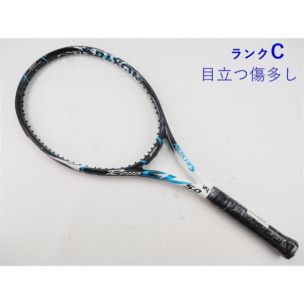 商品名：スリクソン レヴォ CV 5.0 2016年モデル(G1)/SRIXON REVO CV 5.0 2016(G1)分類／ランク：中古テニスラケット/C:目立つ傷多しフェイス面積：102平方インチ長さ：27.0インチフレーム厚：23-...