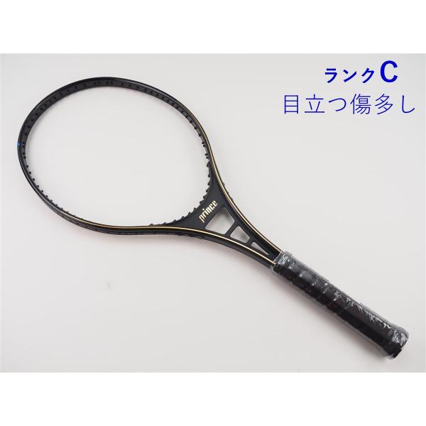 商品名：プリンス プロ(G4相当)/PRINCE PRO(G4相当)分類／ランク：中古テニスラケット/C:目立つ傷多しフェイス面積：約107平方インチ長さ：27.0インチフレーム厚：21-21-20mm重量：350ｇ（フレームのみ）張り上げ...