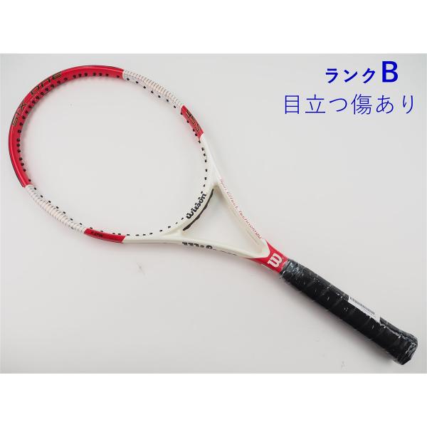 商品名：ウィルソン シックスワン 95エス 2014年モデル(L3)/WILSON SIX.ONE 95S 2014(L3)分類／ランク：中古テニスラケット/B:目立つ傷ありフェイス面積：95平方インチ長さ：27.0インチフレーム厚：21....