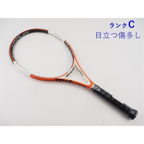 商品名：ウィルソン エヌ ツアー 105 2005年モデル(G2)/WILSON n TOUR 105 2005(G2)分類／ランク：中古テニスラケット/C:目立つ傷多しフェイス面積：105平方インチ長さ：27.25インチフレーム厚：22....