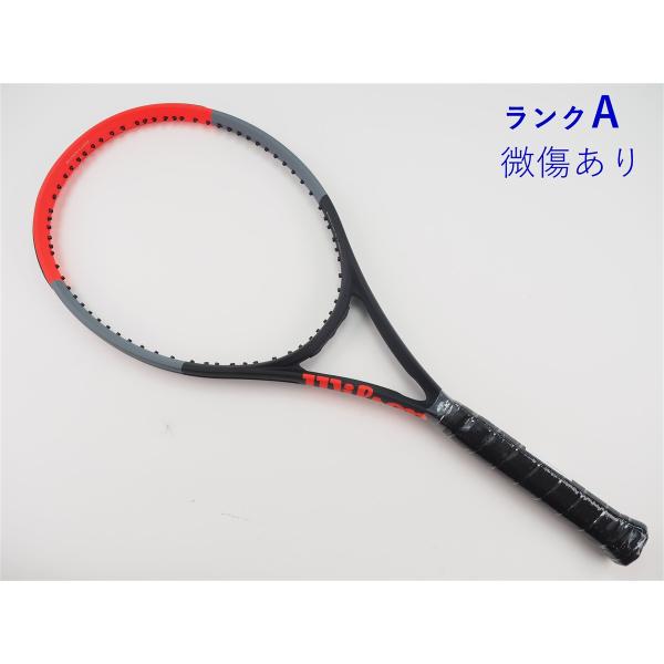 商品名：ウィルソン クラッシュ 100 2019年モデル(G2)/WILSON CLASH 100 2019(G2)分類／ランク：中古テニスラケット/A:軽い傷ありフェイス面積：100平方インチ長さ：27.0インチフレーム厚：24mm重量：...