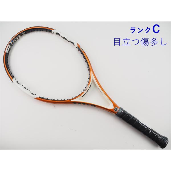 商品名：ウィルソン エヌ ツアー ツー 105 2006年モデル【一部グロメット割れ有り】(G1)/WILSON n TOUR TWO 105 2006(G1)分類／ランク：中古テニスラケット/C:目立つ傷多しフェイス面積：105平方インチ...