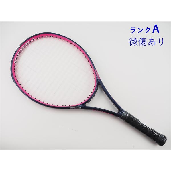 商品名：プリンス シエラ 25 2017年モデル【ジュニア用ラケット】(G0)/PRINCE SIERRA 25 2017(G0)分類／ランク：中古テニスラケット/A:軽い傷ありフェイス面積：100平方インチ長さ：25.0インチフレーム厚：...