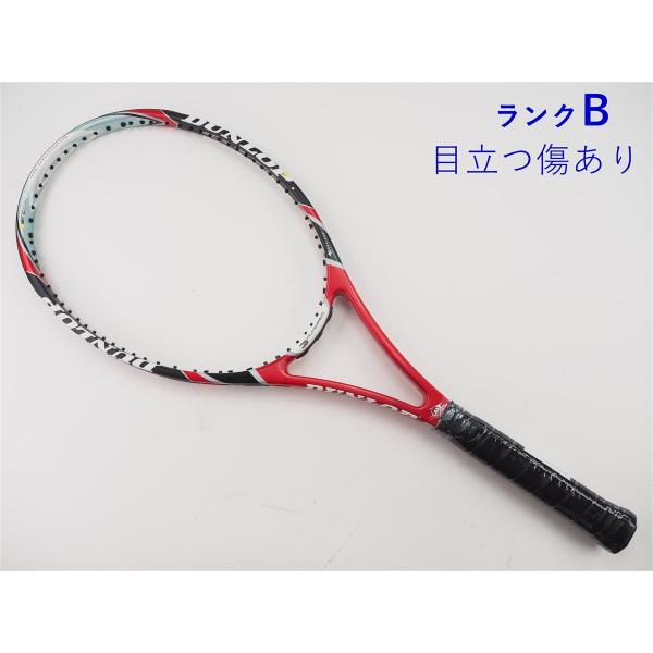 商品名：ダンロップ エアロジェル 4D 300 2008年モデル(G2)/DUNLOP AEROGEL 4D 300 2008(G2)分類／ランク：中古テニスラケット/B:目立つ傷ありフェイス面積：98平方インチ長さ：27.0インチフレーム...