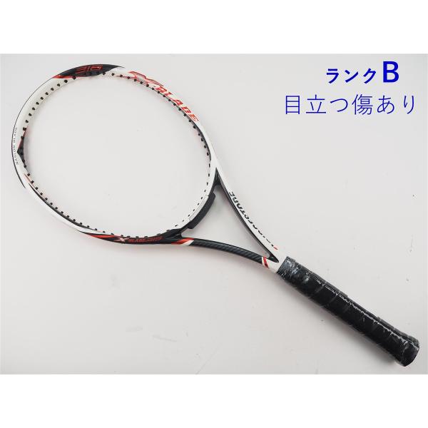 商品名：ブリヂストン エックスブレード 315 2012年モデル(G2)/BRIDGESTONE X-BLADE 315 2012(G2)分類／ランク：中古テニスラケット/B:目立つ傷ありフェイス面積：95平方インチ長さ：27.0インチフレ...