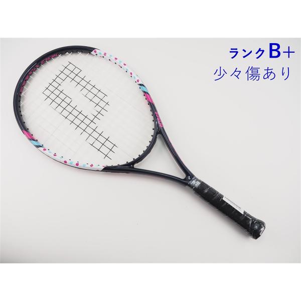 商品名：プリンス シエラ ガール 25 2017年モデル【ジュニア用ラケット】(G0)/PRINCE SIERRA GIRL 25 2017(G0)分類／ランク：中古テニスラケット/B+:多少傷ありフェイス面積：104平方インチ長さ：25....