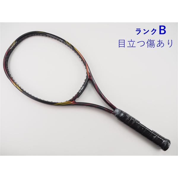 商品名：ヨネックス RD-7(G3相当)/YONEX RD-7(G3相当)分類／ランク：中古テニスラケット/B:目立つ傷ありフェイス面積：95平方インチ長さ：27.0インチフレーム厚：22-22-20mm重量：335ｇ（フレームのみ）張り上...