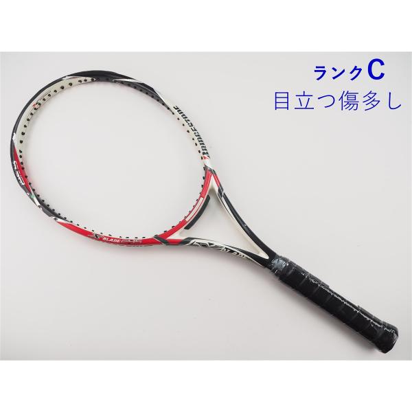 商品名：ブリヂストン エックスブレード 295 2010年モデル【一部グロメット割れ有り】(G3)/BRIDGESTONE X-BLADE 295 2010(G3)分類／ランク：中古テニスラケット/C:目立つ傷多しフェイス面積：100平方イ...