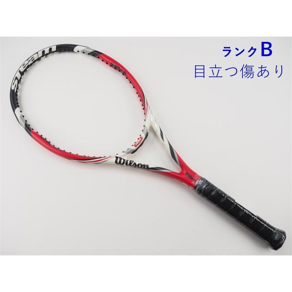 商品名：ウィルソン スティーム 96 2013年モデル(L1)/WILSON STEAM 96 2013(L1)分類／ランク：中古テニスラケット/B:目立つ傷ありフェイス面積：96平方インチ長さ：27.25インチフレーム厚：22mm重量：2...