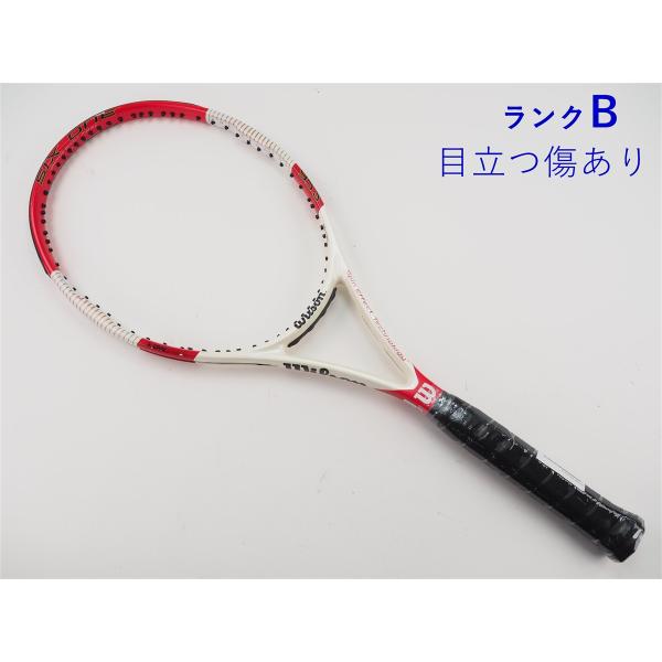 商品名：ウィルソン シックスワン 95エス 2014年モデル(L4)/WILSON SIX.ONE 95S 2014(L4)分類／ランク：中古テニスラケット/B:目立つ傷ありフェイス面積：95平方インチ長さ：27.0インチフレーム厚：21....