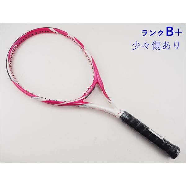 商品名：ミズノ カッシーニ 105(G2)/MIZUNO CASSINI 105(G2)分類／ランク：中古テニスラケット/B+:多少傷ありフェイス面積：105平方インチ長さ：27.25インチフレーム厚：24-27-22mm重量：274ｇ（フ...