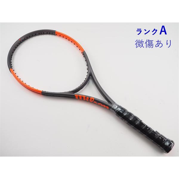 商品名：ウィルソン バーン 100エス カウンターベール 2017年モデル(G2)/WILSON BURN 100S CV 2017(G2)分類／ランク：中古テニスラケット/A:軽い傷ありフェイス面積：100平方インチ長さ：27.0インチフ...