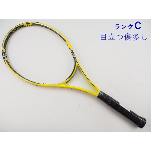 商品名：プリンス イーエックス オースリー レベル 98 2012年モデル(G2)/PRINCE EXO3 REBEL 98 2012(G2)分類／ランク：中古テニスラケット/C:目立つ傷多しフェイス面積：98平方インチ長さ：27.0インチ...