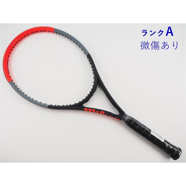 商品名：ウィルソン クラッシュ 100 2019年モデル(G2)/WILSON CLASH 100 2019(G2)分類／ランク：中古テニスラケット/A:軽い傷ありフェイス面積：100平方インチ長さ：27.0インチフレーム厚：24mm重量：...
