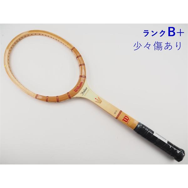 商品名：ウィルソン ジャック クレーマー オートグラフ(M5)/WILSON JacK Kramer AUTOGRAPH(M5)分類／ランク：中古テニスラケット/B+:多少傷ありフェイス面積：約70平方インチ長さ：27.0インチフレーム厚：...