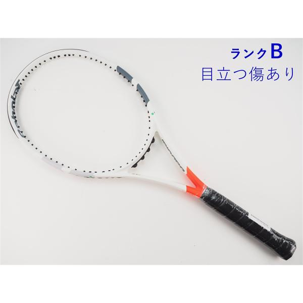 商品名：バボラ ピュア ストライク 100 2017年モデル(G2)/BABOLAT PURE STRIKE 100 2017(G2)分類／ランク：中古テニスラケット/B:目立つ傷ありフェイス面積：100平方インチ長さ：27.0インチフレー...