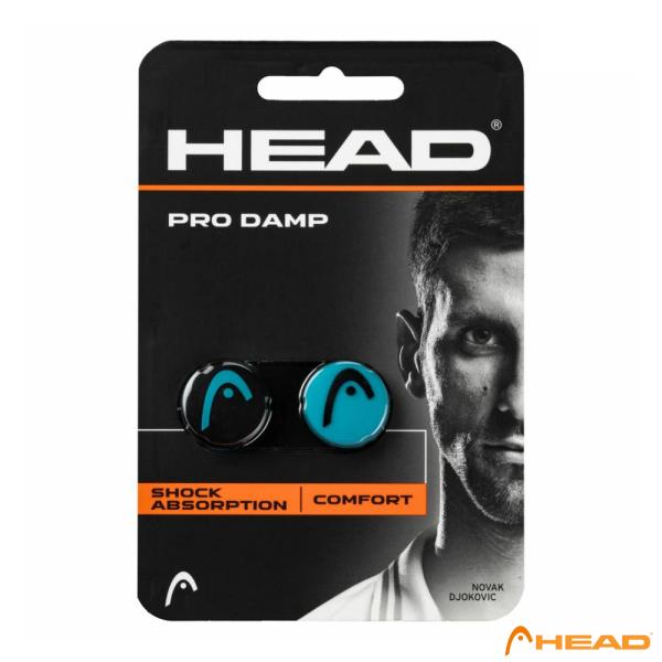 ボールを的確にヒットするうえで欠かせないダンプナー。HEAD PRO DAMPは、ソフトなシリコン素材製で不快な振動を効果的にカットし、心地よいプレイを実現します。カラー：BKBL