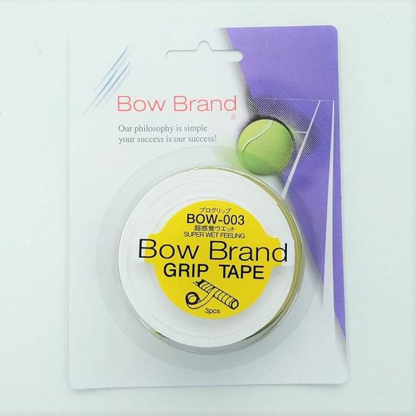 耐久性、耐摩耗性に極めて優れたプロユース仕様、最高級の質感のあるウェットオーバーグリップテープ。現存する最適の素材を、特殊な技術と製法で最適なフィット感と最長の質感維持に成功しました。しっとりとしたウェット感は「超感覚ウェット」と呼ばれるほ...