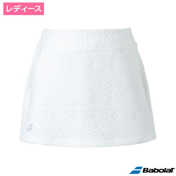 キルト風スウェット素材採用スコート。完全受注生産モデル。素材：QUILT LIKE SWEATカラー：ホワイト機能：吸水速乾・UV