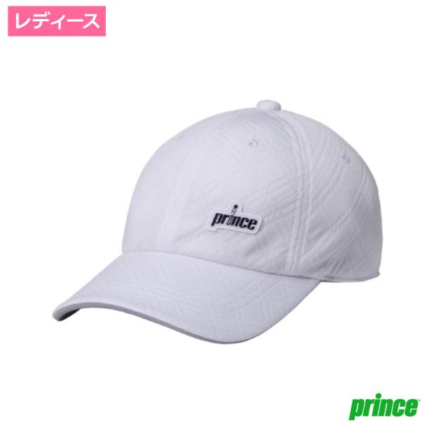 チェック柄のジャガード素材を使用した汎用性の高いキャップ素材：ソルケアバイアスチェックジャガード（ポリエステル100％）カラー：ホワイトサイズ：F機能：吸汗速乾/UVケア/遮熱