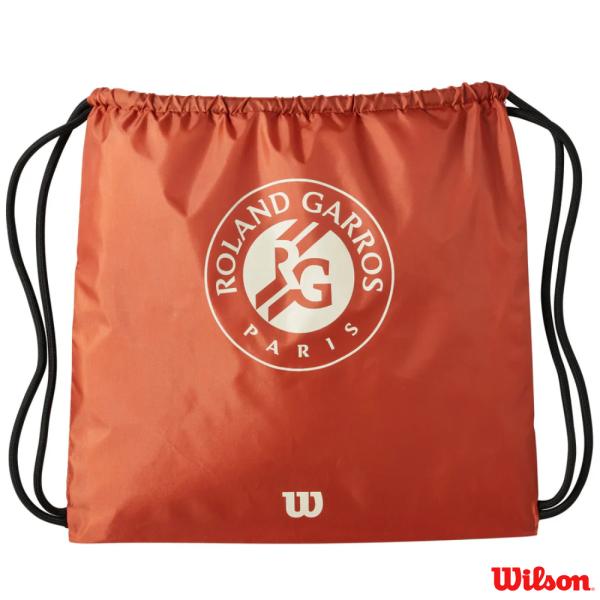 全仏オープンROLAND GARROS（ローラン・ギャロス）デザインのナップサックタイプのバッグ。シューズやアパレル等を十分に収納できるサイズ。サイズ：47x46cm素材：ポリエステルカラー：Cream/CLAY