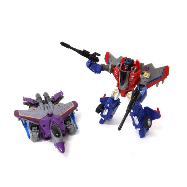 ●本体サイズ：22.0×4.0×15.2cm(飛行機)、15.0×16.5×5.0cm(ロボット)●重量：137g●パッケージタイプ：なし(発送時、袋に入れます)●製品素材：ABS●生産地：中国エアプレインからロボットに変身！かっこいいデザ...