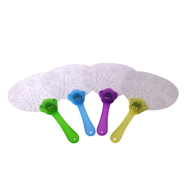 ●本体サイズ：17.0×26.5×1.5cm●パッケージサイズ：18.0×32.0cm●重量：50g●パッケージタイプ：ヘッダー付きPP袋入り●製品素材：PP、PS●生産地：中国花火の絵が光るうちわ登場！LR41 ボタン電池3個内蔵ブルー、...