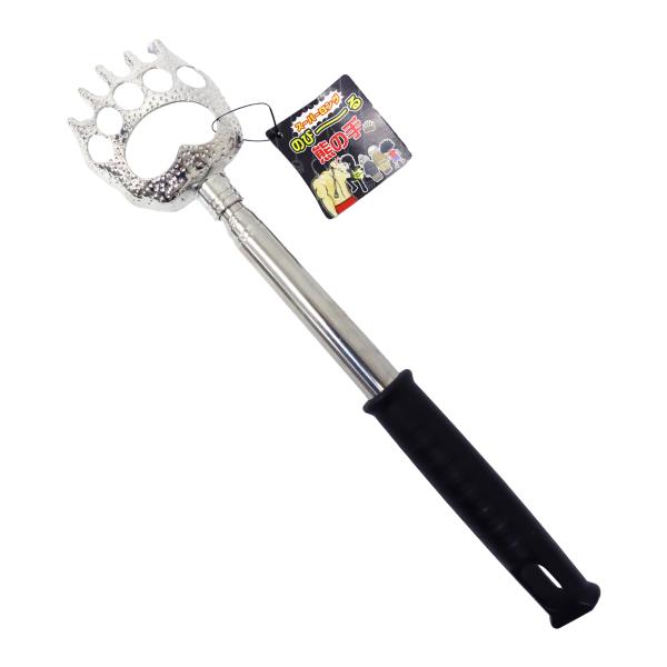 ●本体サイズ：6.2×29.5×2.5cm●ディスプレイボックスサイズ：30.0×31.0×18.5cm●重量：123g●製品素材：ステンレス、PS●生産地：中国便利な伸縮自在の背中かき！最長99cmまでのび〜〜〜るスーパーロングな熊の手か...