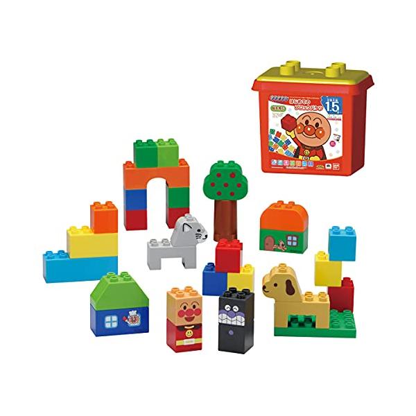 はじめてのブロックバケツはじめてのブロックバケツ/ワンサイズ/4543112665966・Color:はじめてのブロックバケツ・パッケージ個数:1・(C)やなせたかし/フレーベル館・TMS・NTV・［カテゴリー］ブロックラボ・［使用電池］電...