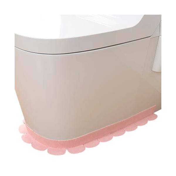 トイレ用ピンク/巾8×長さ58cm(厚み3mm)/OD-50・Color:ピンクStyle:トイレ用・パッケージ個数:1・便器と床のすきまの汚れを防ぐテープ2枚入りです。便器から垂れてきたおしっこを吸収、またホコリや汚れも防止します。・壁面...