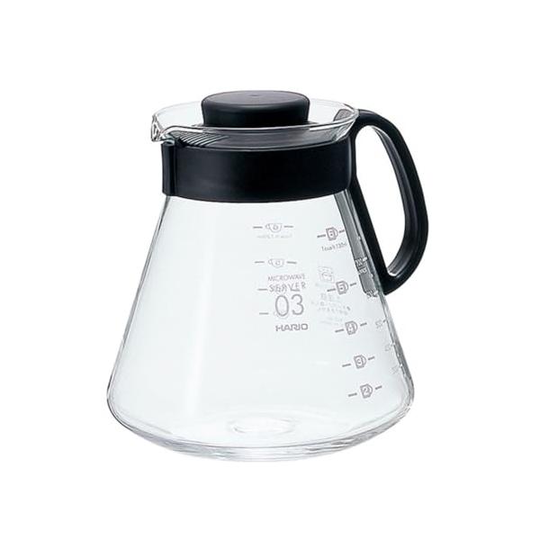 レンジサーバーブラック/0.8L/XVD-80B・Size:0.8LColor:ブラック・パッケージ個数:1・【シンプルな見た目】コーヒーのドリップに使いやすいシンプルなポット。広口で洗いやすく、使いやすさにこだわったポットです。・【一度に...