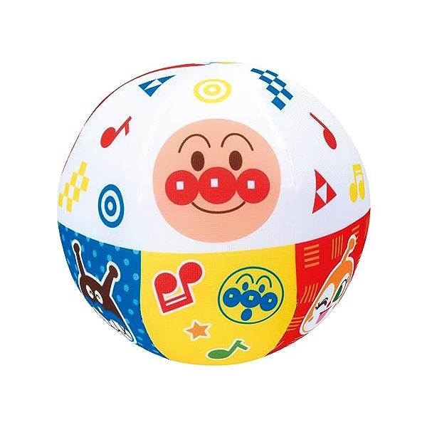 明るい原色/10.16 cm/-・PatternName:単品・『ベビラボ』シリーズより、・「〜脳を育む〜アンパンマンやわらかメロディボール」が登場・振ったり投げたりすると音が鳴る楽しいボールです。・布製で柔らかく１才のお子さんでも安全安心...
