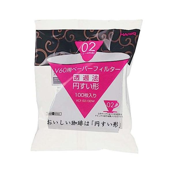 商品情報商品番号：2158730商品名：ハリオ V60用ペーパーフィルター(100枚入) VCF-02メーカー：EBMサイズ/内容量/重量：172125〜商品について〜材質：ヴァージンパルプ ●ハリオV60透過ドリッパー専用ペーパーフィルタ...