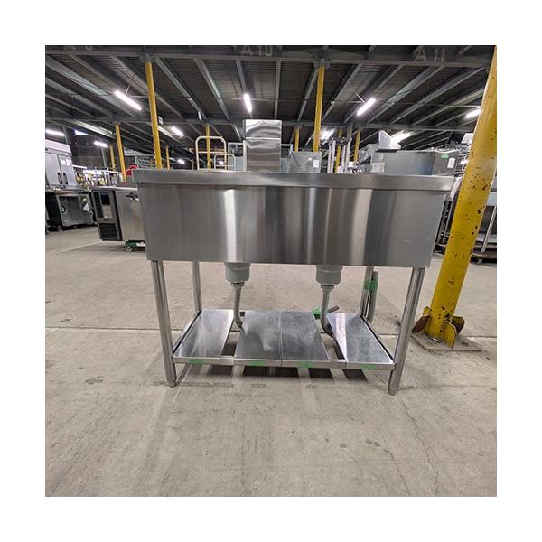 商品名：二槽シンク 寸法：W950×D600×H800 保証期間：なし ランク：B 特記事項：-  販売店：テンポス水戸店（茨城県東茨城郡）からの配送です。