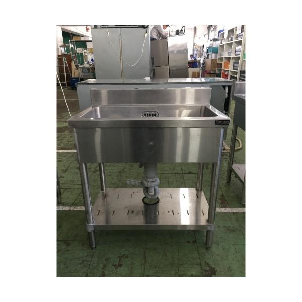 商品名：一槽シンク 寸法：W750×D450×H800 保証期間：なし ランク：B 特記事項：-  販売店：テンポス名古屋中川店（愛知県名古屋市）からの配送です。