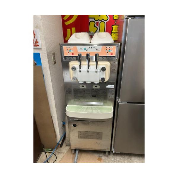 商品名：ソフトクリームサーバーダブル 寸法：W520×D760×H1500 メーカー：パナソニック(Panasonic) 型式：SFF-M440PK 年式：2015年製 電源：三相200V 50/60Hz共用 コンセントプラグ：あり ガス種...