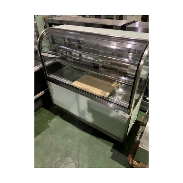 商品名：対面ケーキショーケース 寸法：W1200×D500×H1150 メーカー：大穂製作所 型式：OHGF-Ta-1200B 年式：2017年製 電源：単相100V 50/60Hz共用 コンセントプラグ：あり 保証期間：納品日より6ヶ月(...