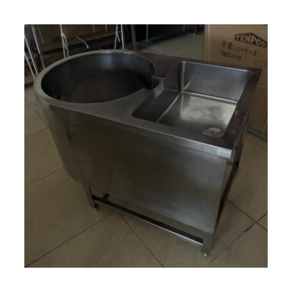 商品名：角丸シンク 寸法：W1120×D680×H800 付属品：写真の通り 説明書：写真の通り 保証期間：なし ランク：B 特記事項：-  販売店：テンポス野田店（千葉県野田市）からの配送です。