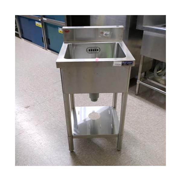 商品名：一槽シンク 寸法：W450×D450×H800 メーカー：マルゼン 付属品：写真の通り 説明書：写真の通り 保証期間：なし ランク：C 特記事項：-  販売店：テンポス野田店（千葉県野田市）からの配送です。