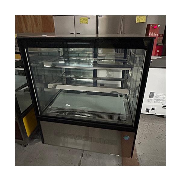 商品名：対面冷蔵ショーケース 寸法：W900×D680×H1215 メーカー：JCM 型式：RITS-147T 年式：不明 電源：単相100V 50/60Hz共用 コンセントプラグ：あり 消費電力：570/550W 内容積：147L 重量：...