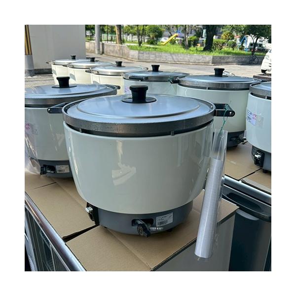 商品名：ガス炊飯器 寸法：W449×D573×H460 メーカー：パロマ 型式：PR-10DSS-1 年式：2022年製 ガス種：LPG(プロパンガス)※ガス機器の接続は最寄りの専門業者へご依頼下さい。 ガス消費量：9.94kW 付属品：写...