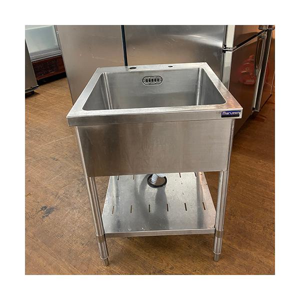商品名：一槽シンク 寸法：W600×D600×H830 メーカー：マルゼン 型式：不明 保証期間：なし ランク：B 特記事項：-  販売店：テンポス立川店（東京都立川市）からの配送です。