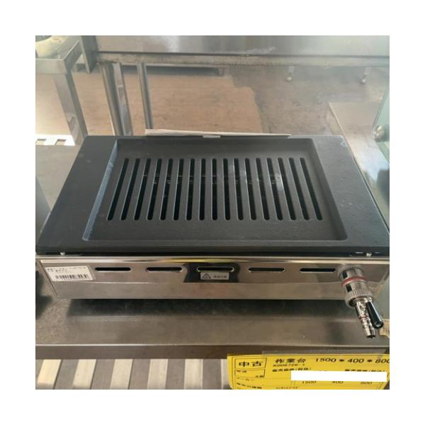 商品名：焼肉ロースター 寸法：W380×D288×H111 メーカー：山岡金属工業 型式：Y-18TC 年式：2021年製 ガス種：都市ガス【12A・13A】※ガス機器の接続は最寄りの専門業者へご依頼下さい。 ガス消費量：2.33kW ガス...