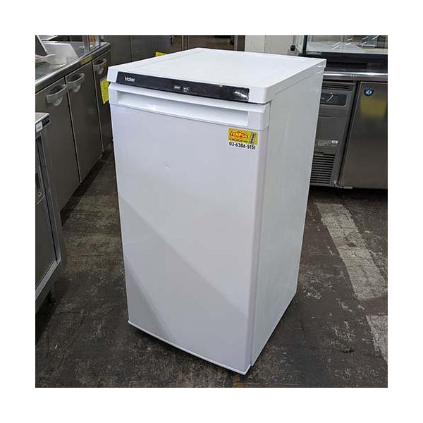 商品名：冷凍ストッカー 寸法：W500×D550×H990 メーカー：ハイアール 型式：JF-NU102C 年式：2021年製 電源：単相100V 50/60Hz共用 コンセントプラグ：あり 消費電力：60/68W 内容積：102L 付属品...