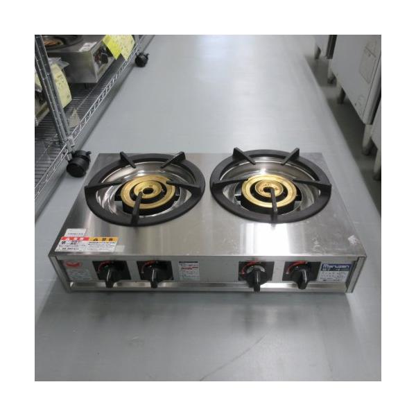 商品名：テーブルコンロ 寸法：W680×D420×H160 メーカー：マルゼン 型式：M-222C 年式：2020年製 ガス種：都市ガス【12A・13A】※ガス機器の接続は最寄りの専門業者へご依頼下さい。 ガス消費量：18.6kW ガス接続...