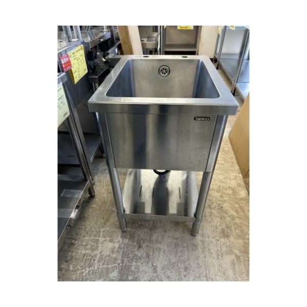 商品名：一槽シンク 寸法：W450×D600×H800 メーカー：タニコー 保証期間：なし ランク：B 特記事項：-  販売店：テンポス札幌すすきの店（北海道札幌市）からの配送です。