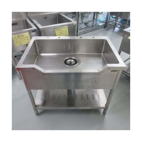 商品名：舟形シンク 寸法：W900×D600×H780 メーカー：タニコー 付属品：写真の通り 説明書：なし 保証期間：なし ランク：B 特記事項：-  販売店：テンポステンポスTOC五反田（東京都品川区）からの配送です。