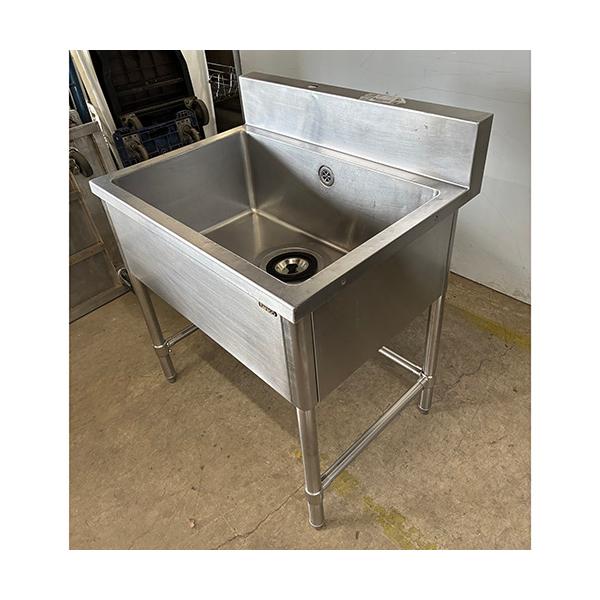 商品名：一槽シンク 寸法：W800×D600×H800 保証期間：なし ランク：B 特記事項：キズ/汚れあり  販売店：テンポス郡山店（福島県郡山市）からの配送です。